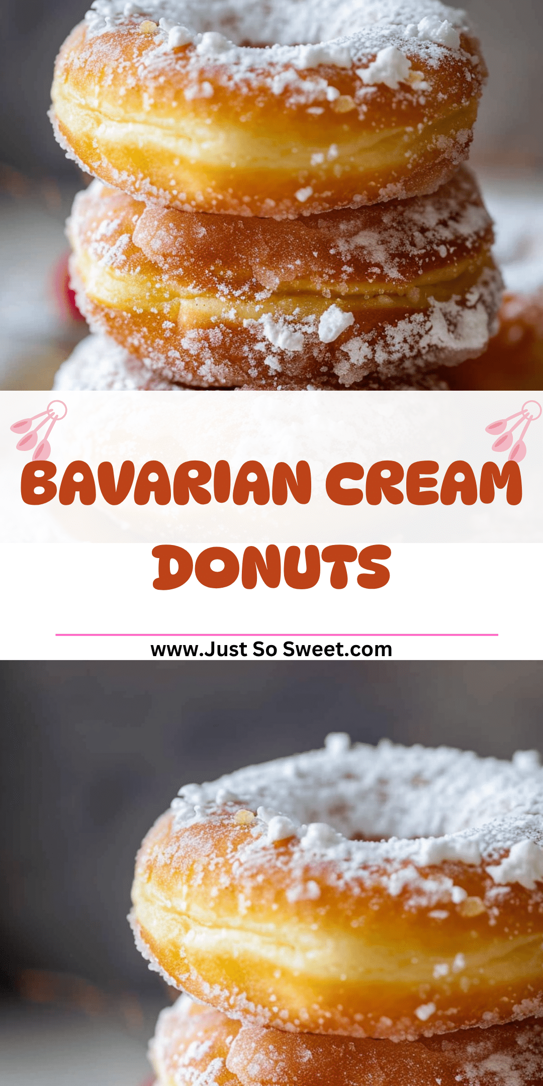 Bavarian Cream Donuts | Just So Sweet