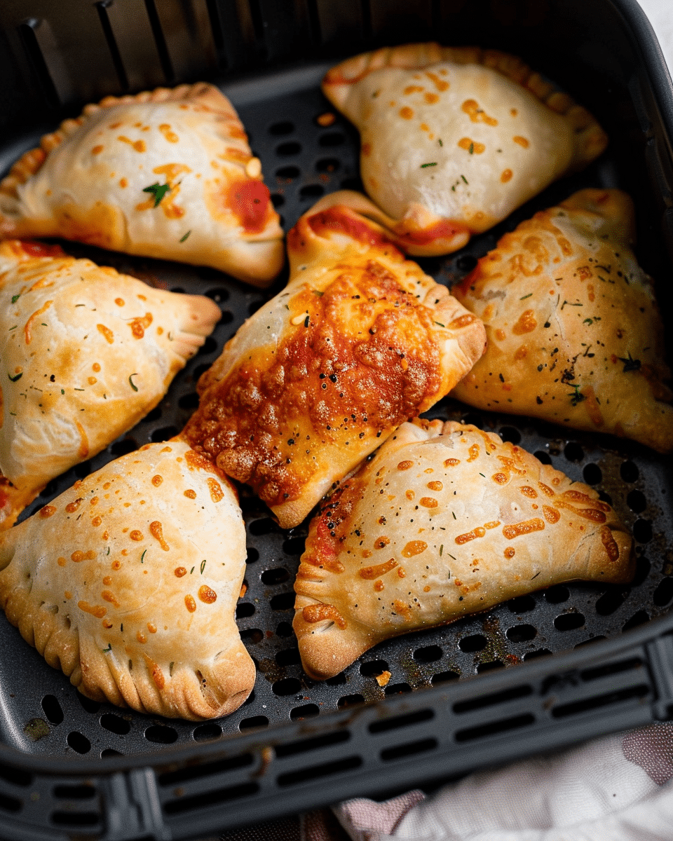 Air Fryer Pizza Pockets | Just So Sweet
