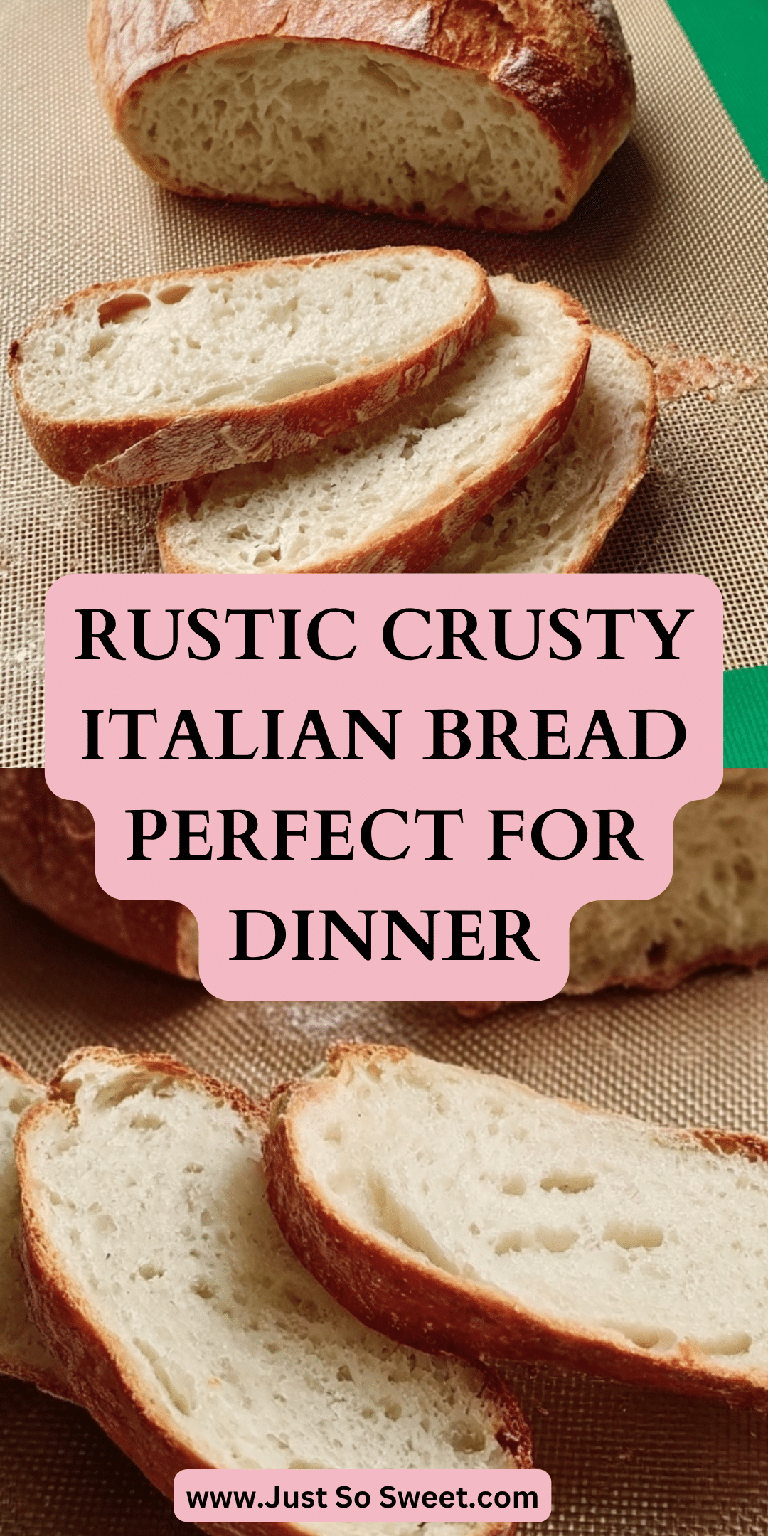 Crusty Italian Bread Recipe: Embrace the Aroma of an Italian Bakery