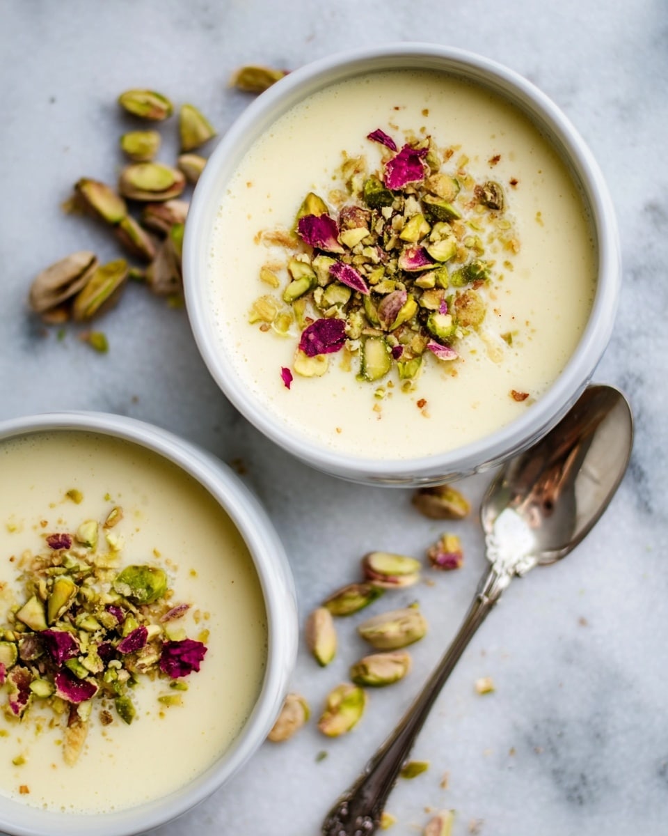 Sahlab Middle Eastern Milk Pudding | Cozy & Fragrant Dessert