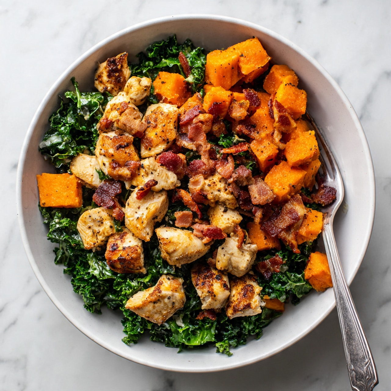 Lean Chicken & Sweet Potato Bowl: Healthy & Delicious Meal