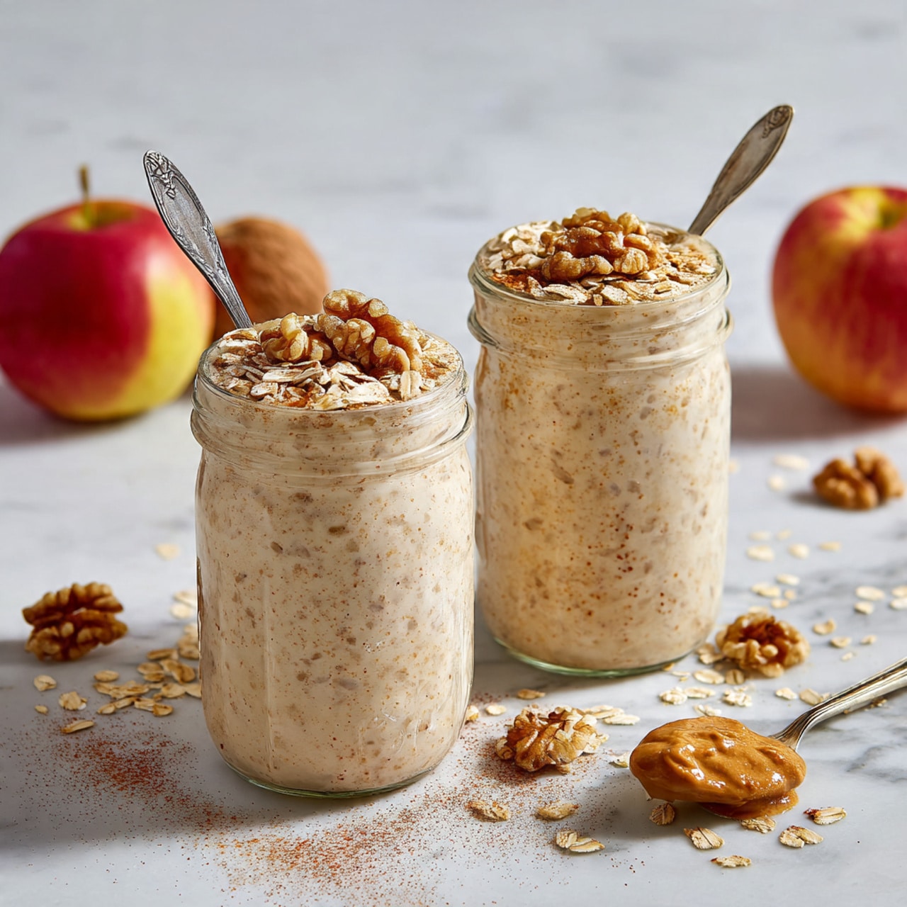 Cinnamon Apple Smoothie - Cozy & Healthy Breakfast Delight