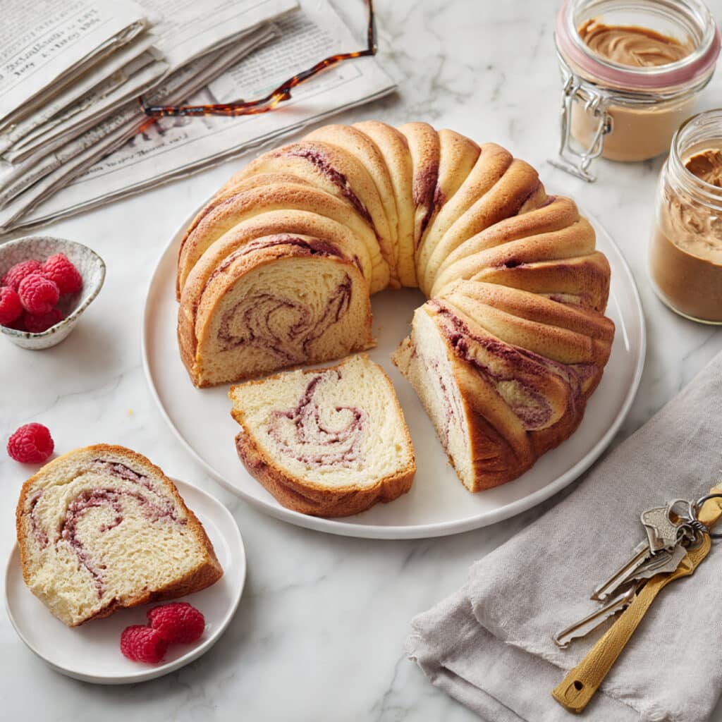 Wool Roll Bread: Soft Braided Pull-Apart Yarn-Shaped Bread