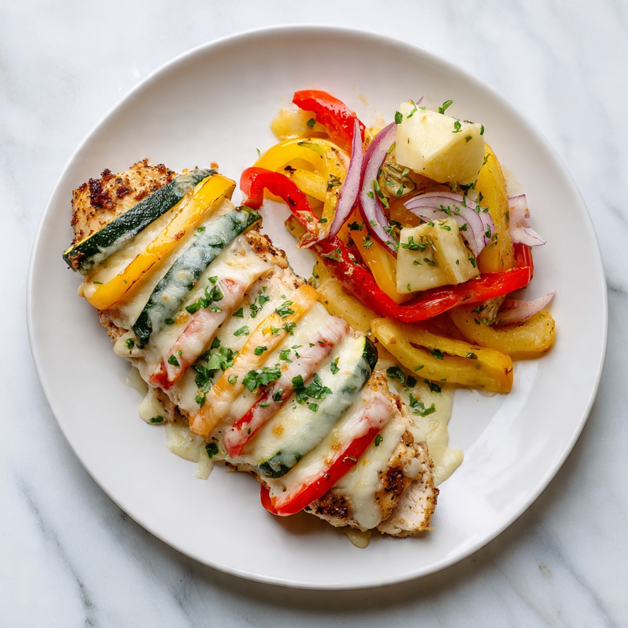 Primavera Stuffed Chicken Breasts: Colorful & Flavorful Dinner
